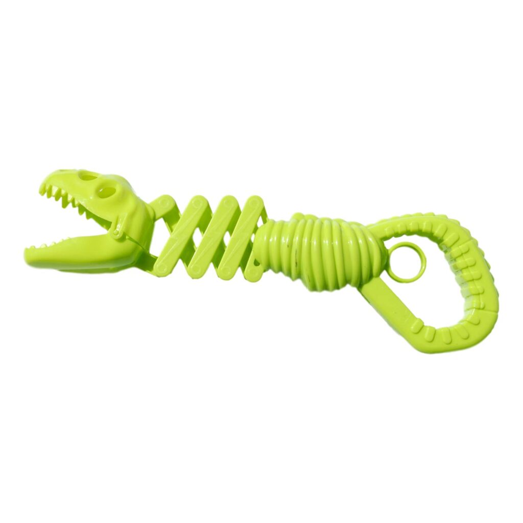 Kids Stuff Dinosaur Head Grabber, Green T-Rex Dino Reach Toy | Kid Stuff
